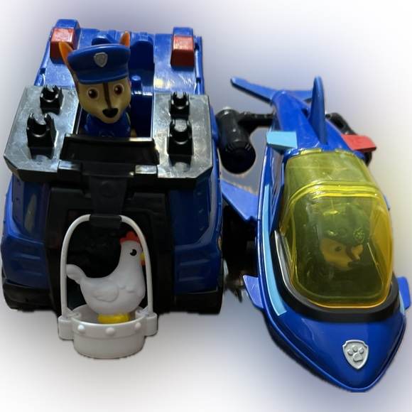 Paw Patrol | Toys | Paw Patrol Blue Rescue Vehicle With Figures | Poshmark